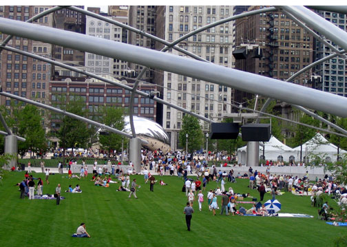 Repeat - Frank Gehry and his Pritzker Bandshell in Chicago's Millennium ...