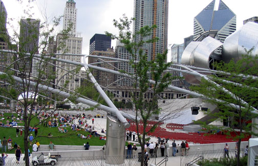 Repeat - Frank Gehry and his Pritzker Bandshell in Chicago's Millennium ...
